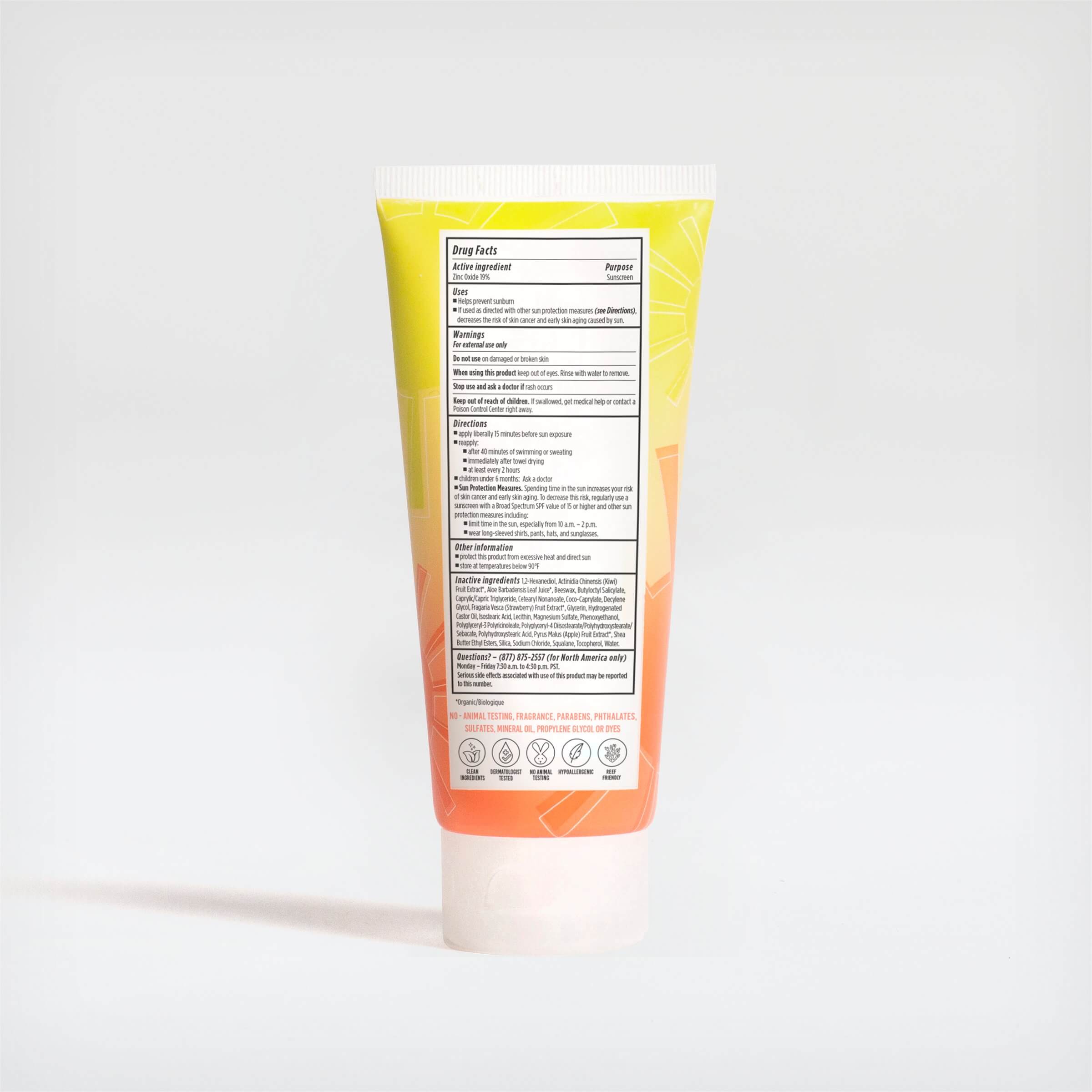 Sunshine Mineral Sunscreen Lotion Broad Spectrum SPF 45 Water Resistan ...